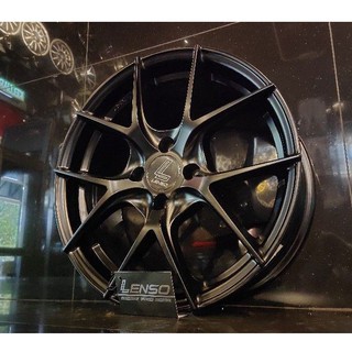 NEW RIM ORIGINAL LENSO JAGER DYNA 15 16 17 4X100 4X114.3 5X112 5X114.3 SATIN BLACK | Shopee Malaysia