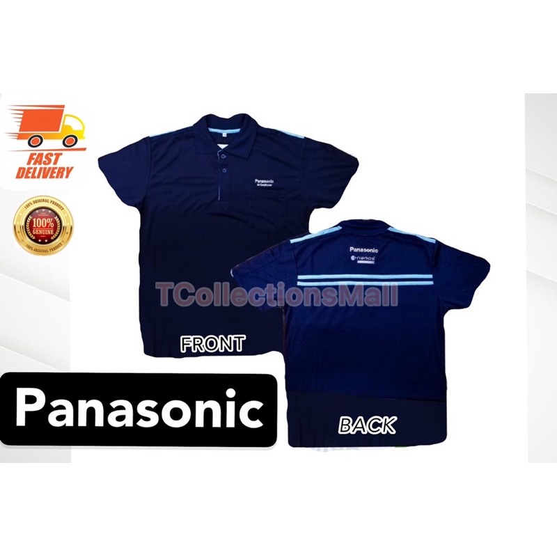 (READY STOCK)[ORIGINAL/GENUINE] NEW DESIGN PANASONIC T-SHIRT AIRCOND ...