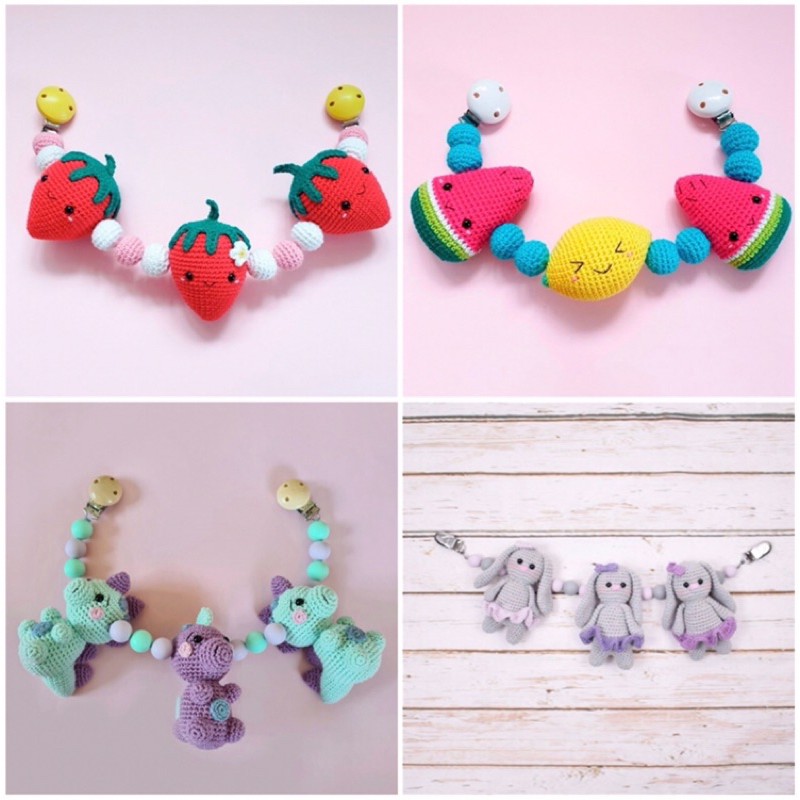 [ePattern] Baby Pram Chain Crochet Pattern #PA003 | Shopee Malaysia