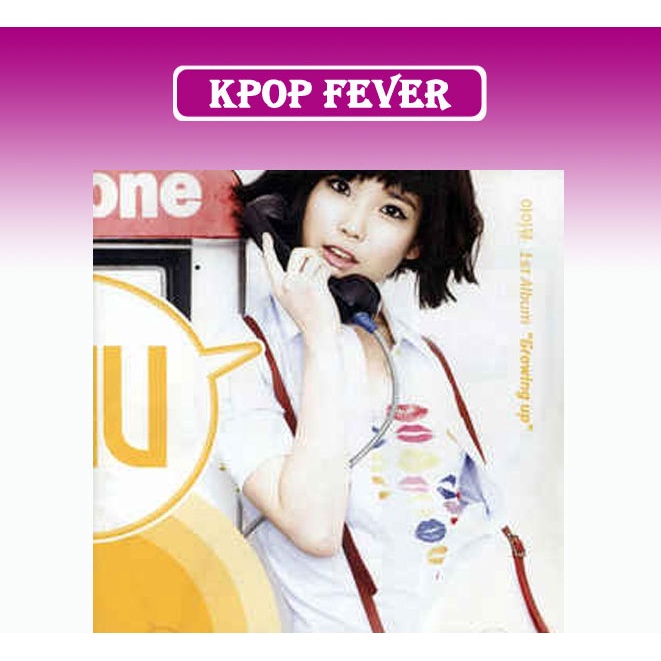 IU - GROWING UP 1st ALBUM CD BOOKLET SEALED | Shopee Malaysia