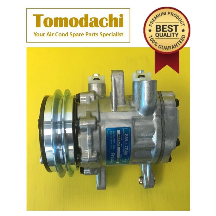 (READY STOCK) Compressor, Perodua Kancil Kenari Kelisa Myvi 1.0, Denso ...