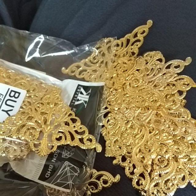 Dokoh Besi, Triangle 50 x 33mm, 25pcs/pack (BUY 1 GET 1 FREE) | Shopee ...