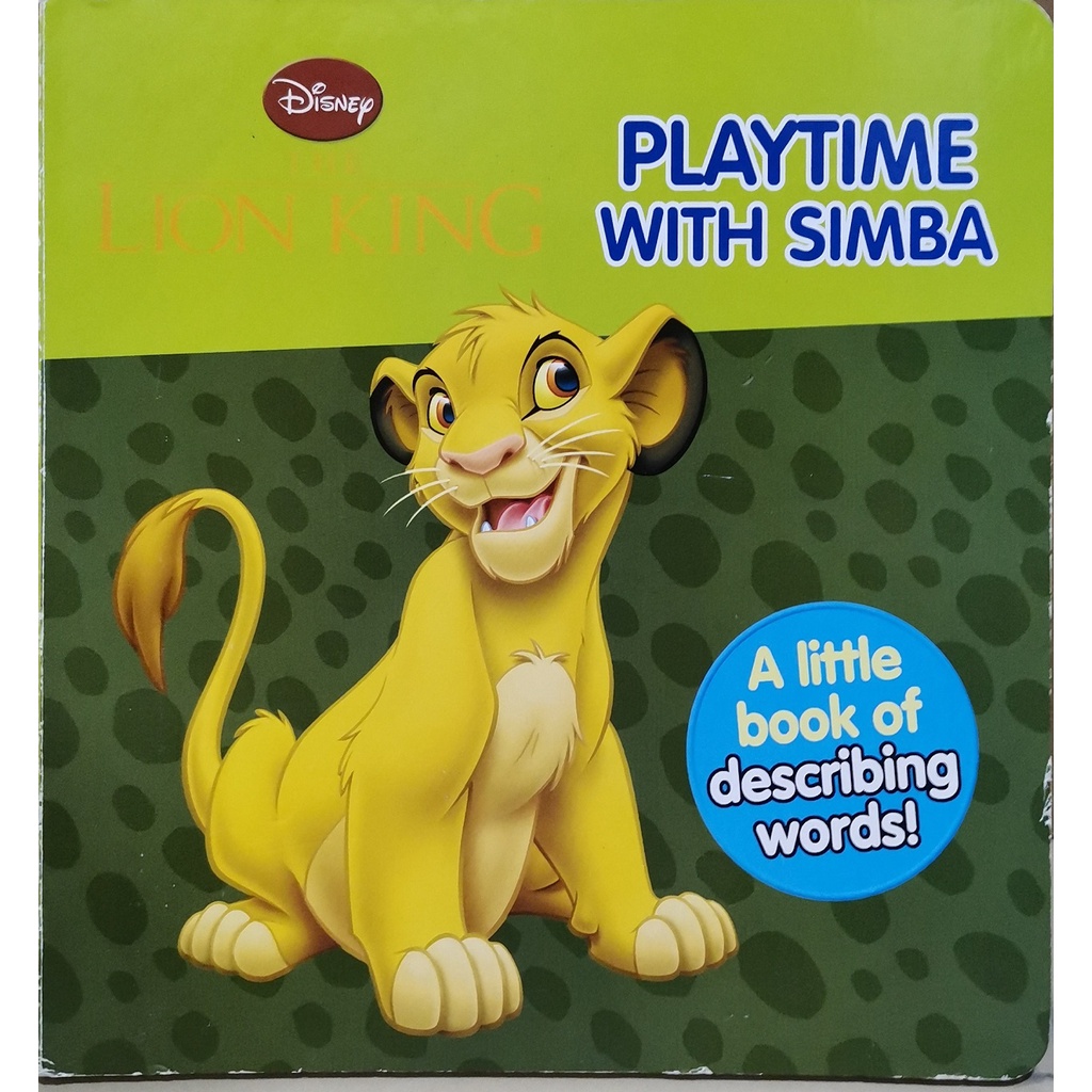 Disney Lion King: Play with Simba Boardbook [Preloved/Secondhand Children Book] | Shopee Malaysia