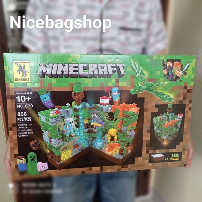 Latest LEGO MINECRAFT Children Toys | Shopee Malaysia