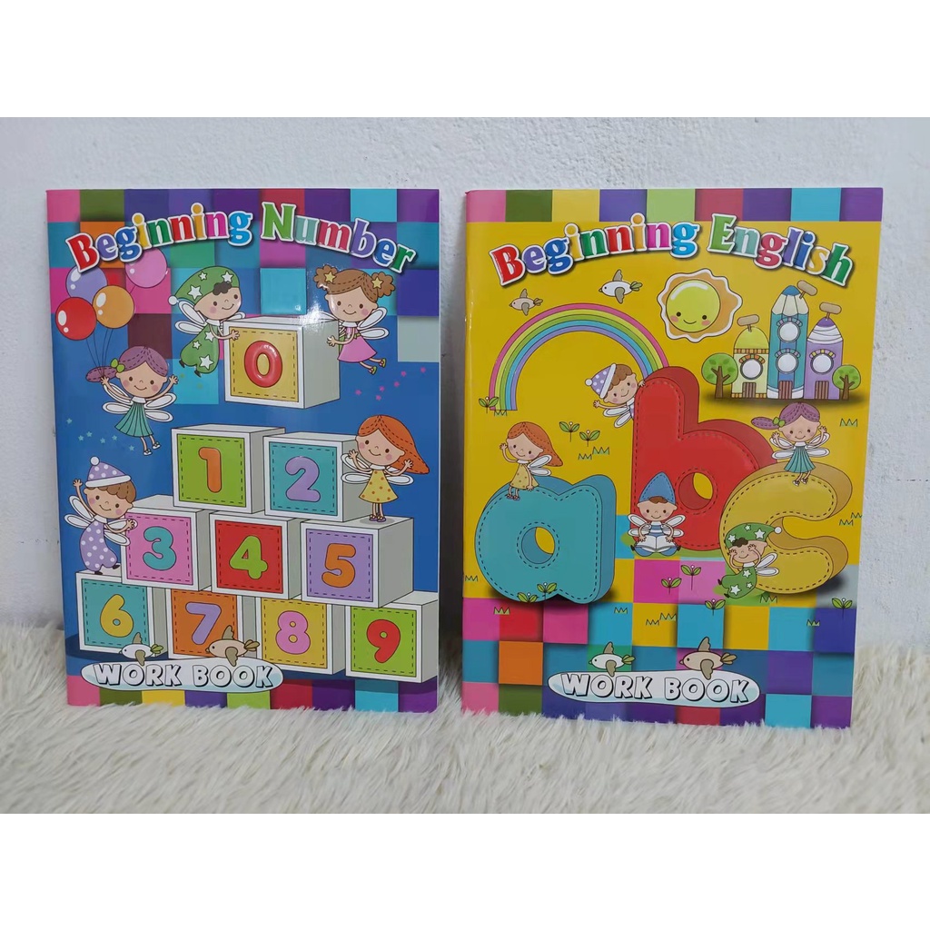 [ Ready Stock ] Beginning English ABC / Numbers 123 Activity Book With ...