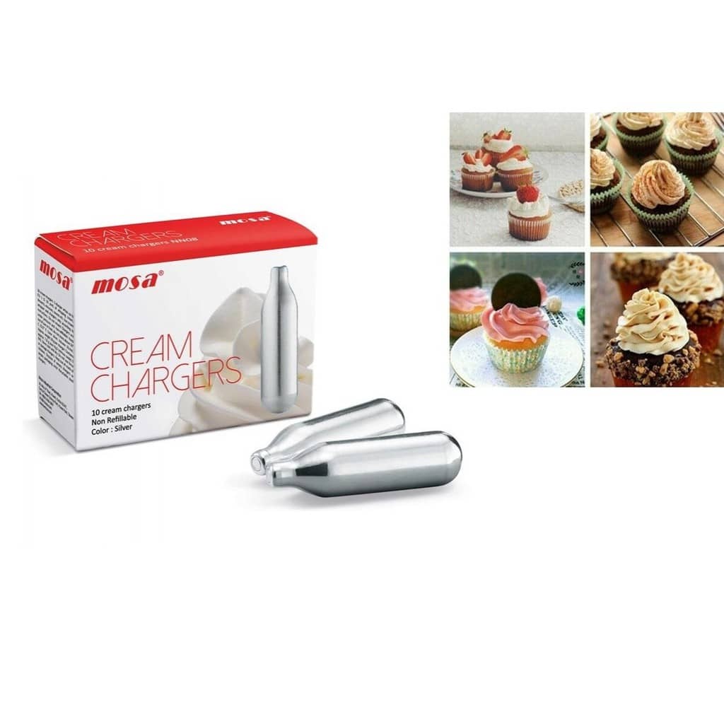 *ORIGINAL MOSA* N20 GAS CREAM CHARGER / Whipped Cream Gas Charger ...