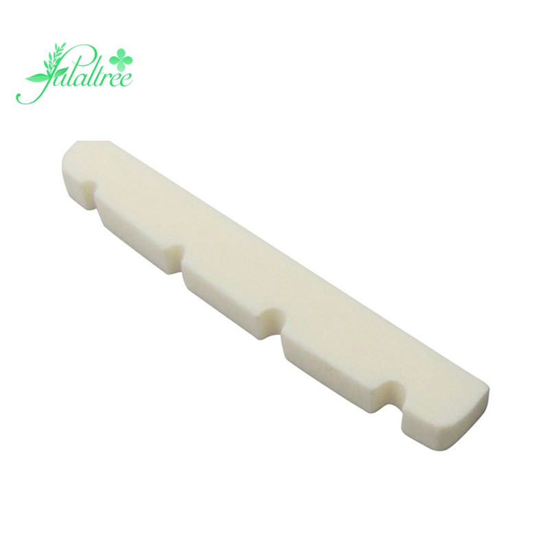 Pre-slotted flat bottom bone bass nut for 4 string fender pb jb ...