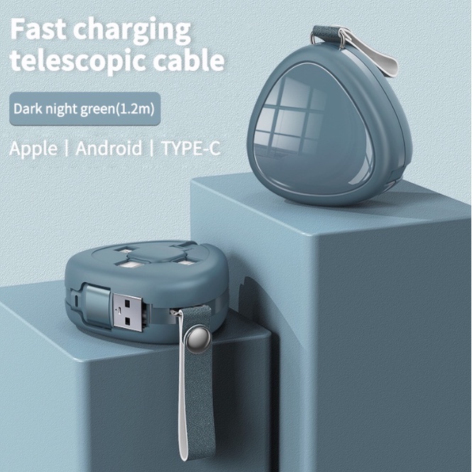 Heart-shaped cable for fast charge 40W 3in1 charging cable | Shopee ...