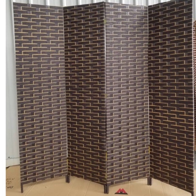 Penghadang Ruang /room divider 4 panel 6*6kaki | Shopee Malaysia