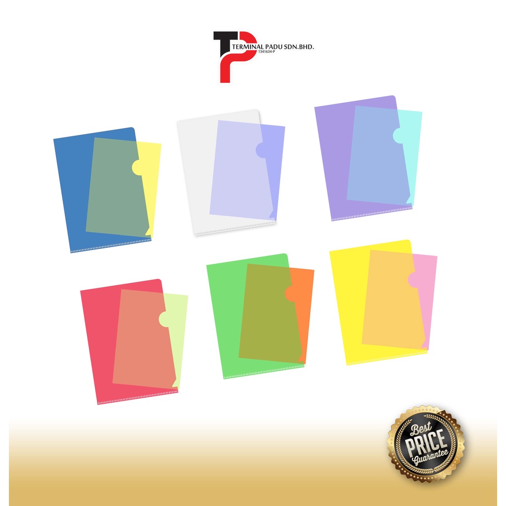 Transparent L Shape Folder/ L Shape File/ L Folder/ L File/ Fail L ...