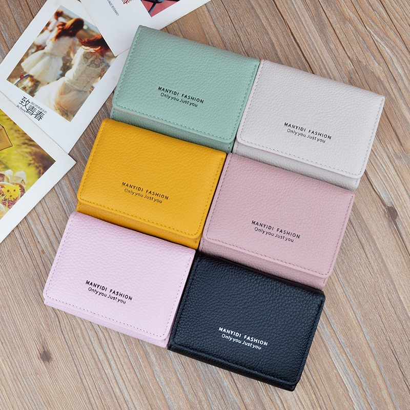 Girl Wallet2022 Dompet Perempuan Pendek Korea Dompet Wanita Wallet ...
