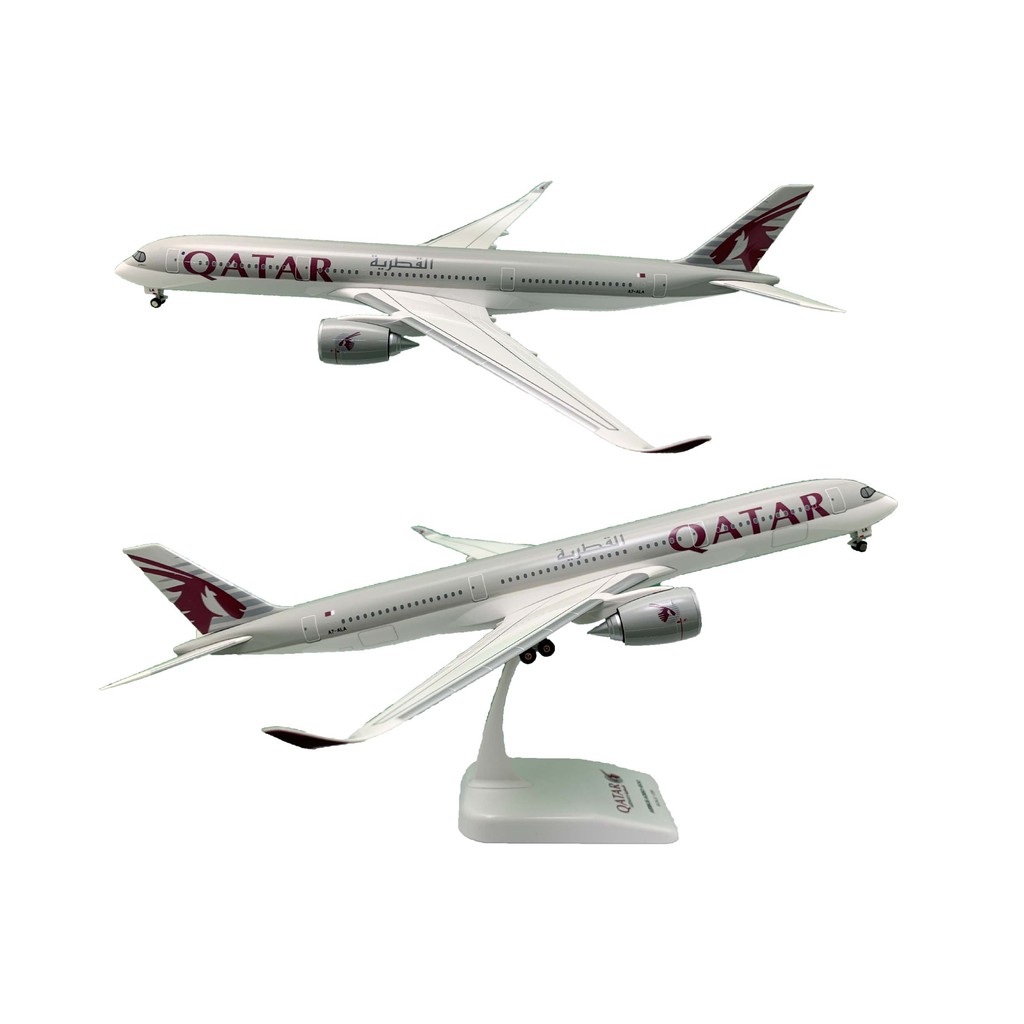 Qatar Airways A350-900 1 : 200 Scale Model Plane | Shopee Malaysia