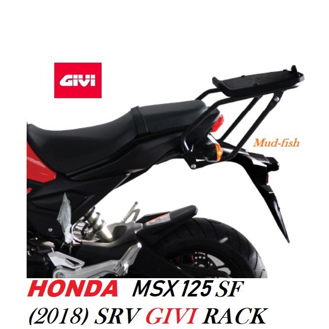 GIVI HONDA MSX125 SF (2018) SRV SPECIAL RACK | Shopee Malaysia