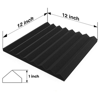 BSL Triangle 30 X 30 X 2.5cm Recording Studio Acoustic Panel Foam ...