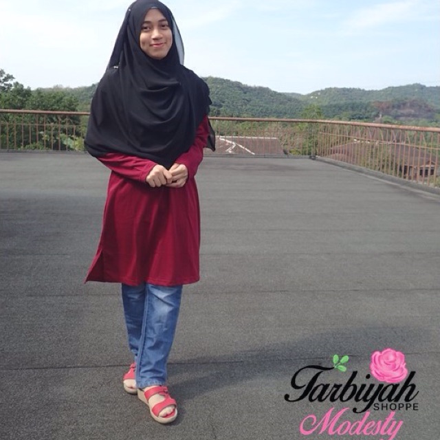 Baju Muslimah Plain (inner muslimah) | Shopee Malaysia