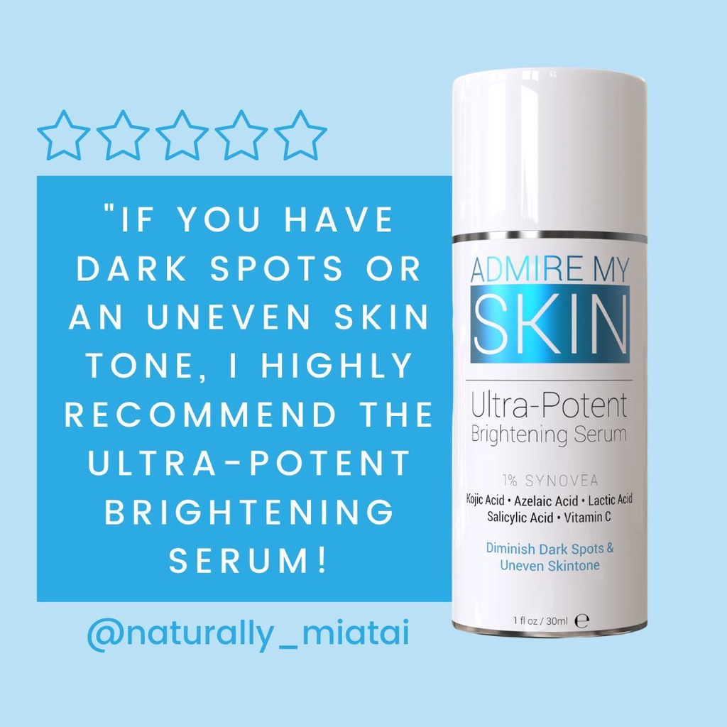 Admire My Skin Ultra Potent Brightening Serum For Dark Spots And Uneven