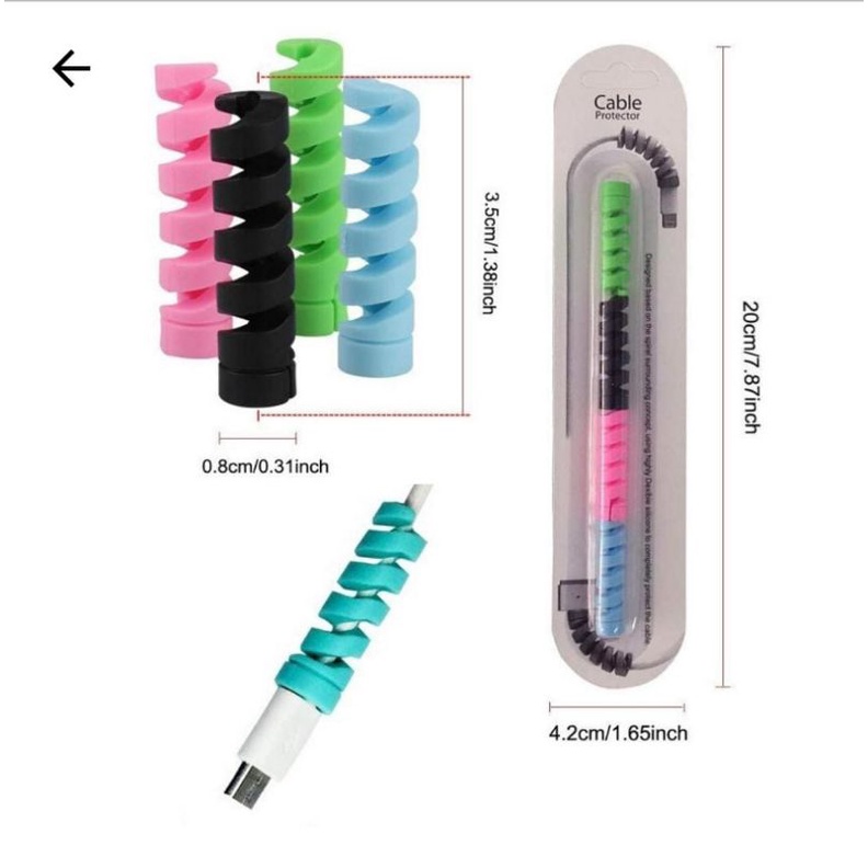 Spiral Cable Protector | Shopee Malaysia