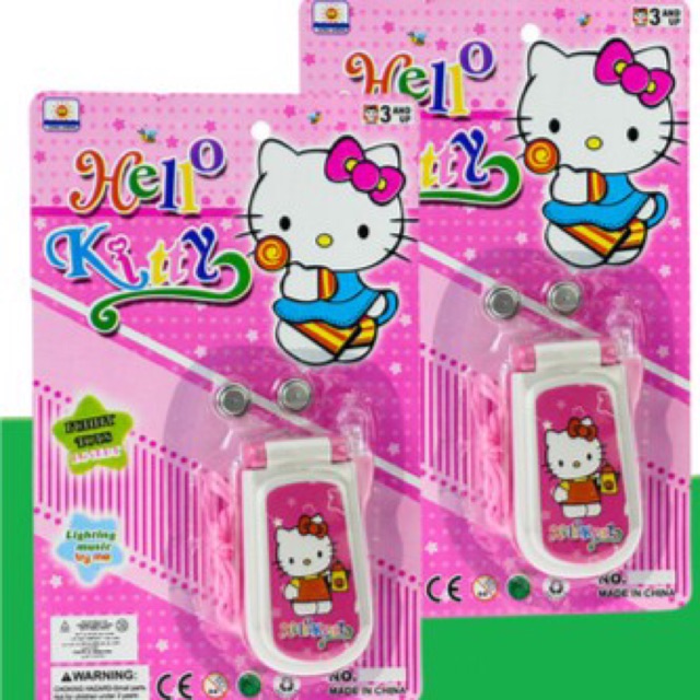 [ready stock] Kids Toy Handphone music Hello Kitty / Barbie | Shopee ...
