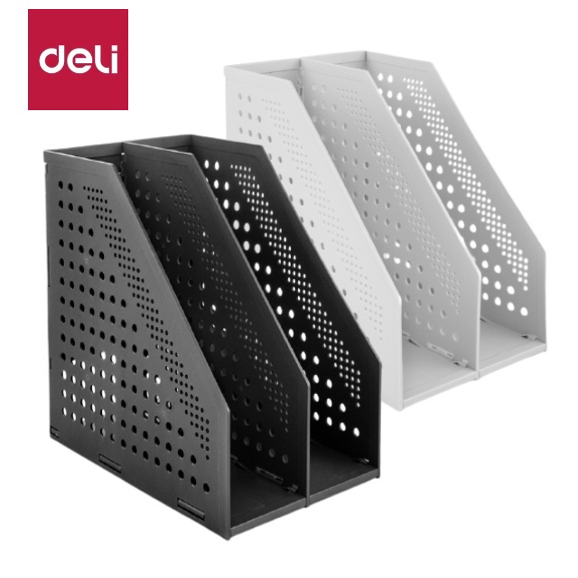DELI Foldable Magazine Holder 78999 A4 book shelf File folder foldable ...