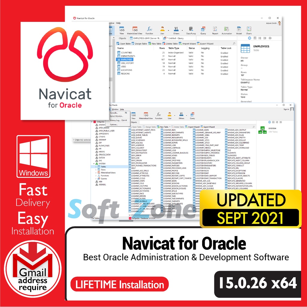 Navicat for Oracle 15.0.26 - Best Oracle Administration & Development ...