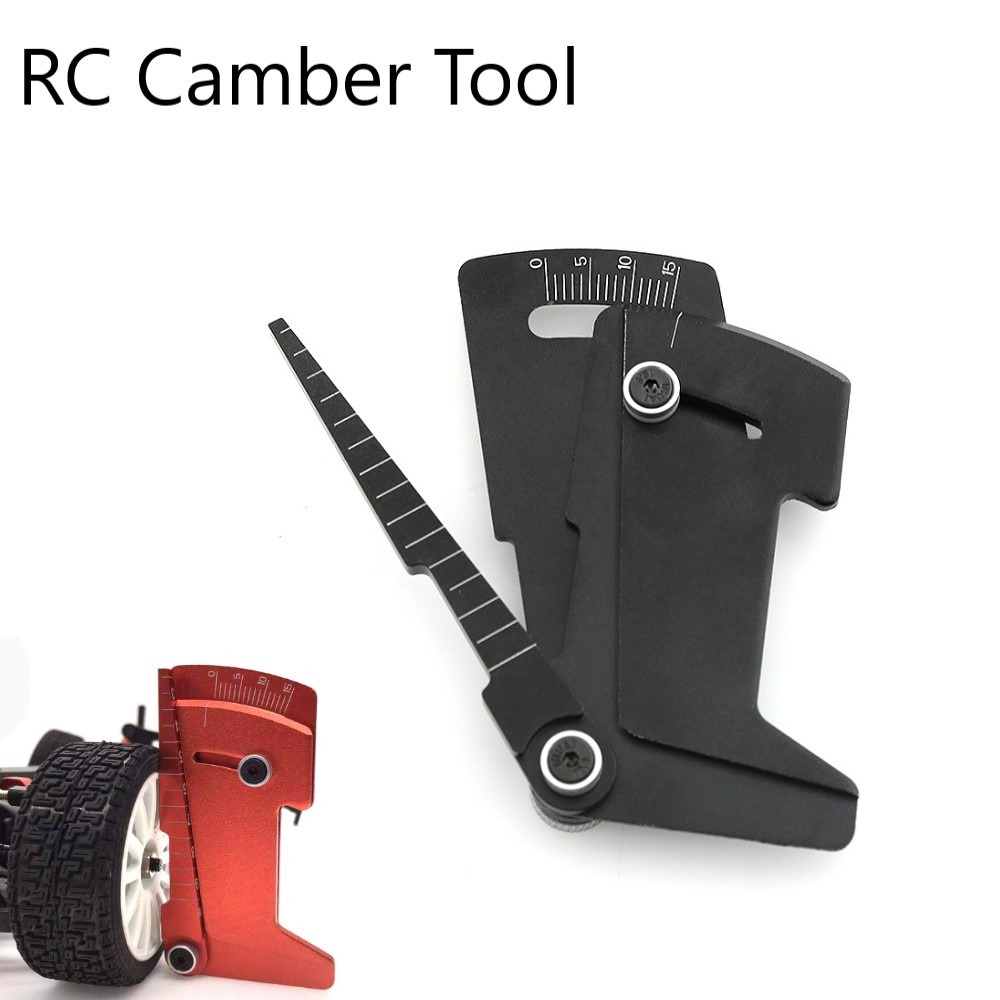RC Metal Camber Gauge Tool & Ride Height Gauge Tool Ruler for Adjusting ...