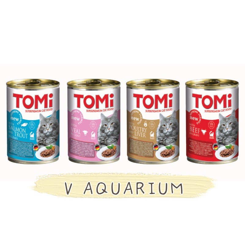 Tomi Superpremium Cat Food 400G | Shopee Malaysia