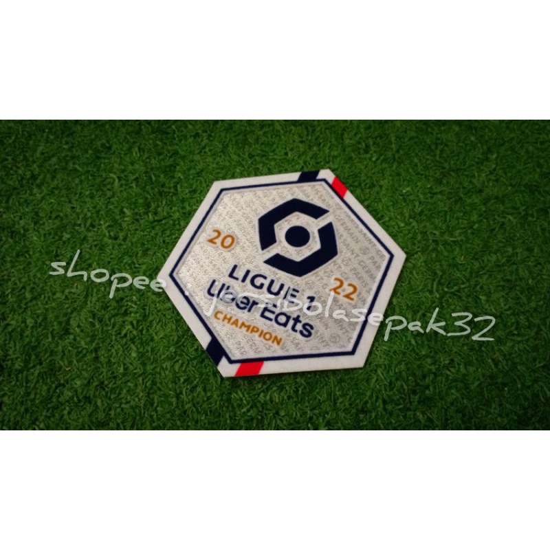 (PATCH) LIGUE 1 CHAM.Pl0NS 2022 - UNTUK JERSI PSG 2022/2023 | Shopee ...