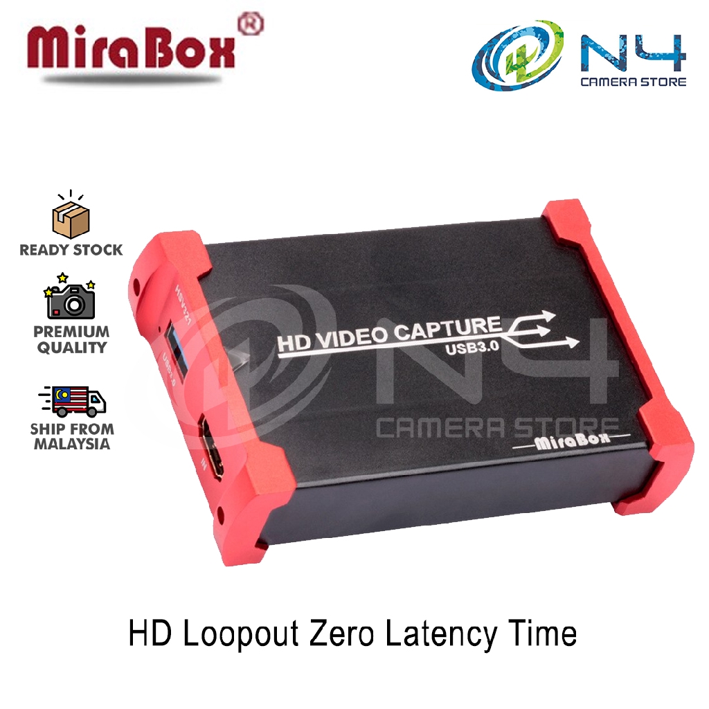MiraBox Full HD USB3.0 1080P HDMI Video Capture Card Box standard for ...