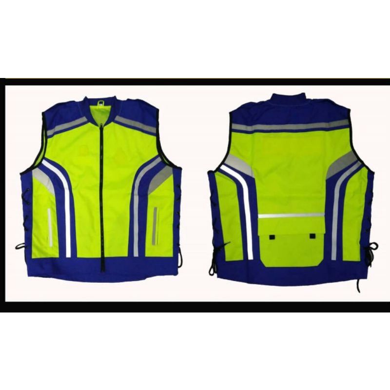 Vest Plain Blue Reflector and Tactical Vest Reflector | Shopee Malaysia