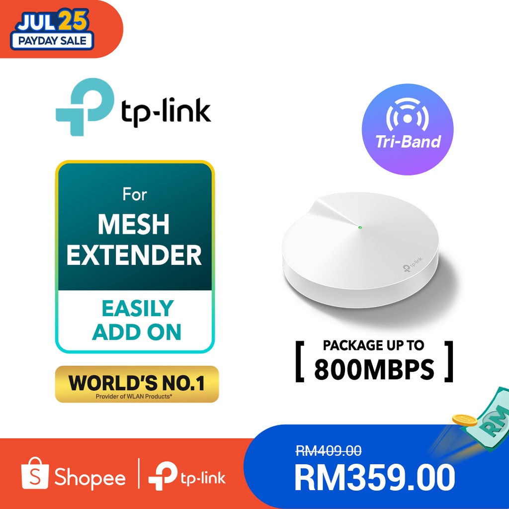 TP-Link AC2200 Smart Home IOT Tri-band Mesh WIFI Router For Unifi Turbo ...