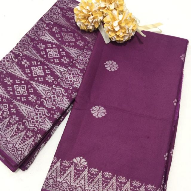 Songket tenun asli bunga tabur | Shopee Malaysia