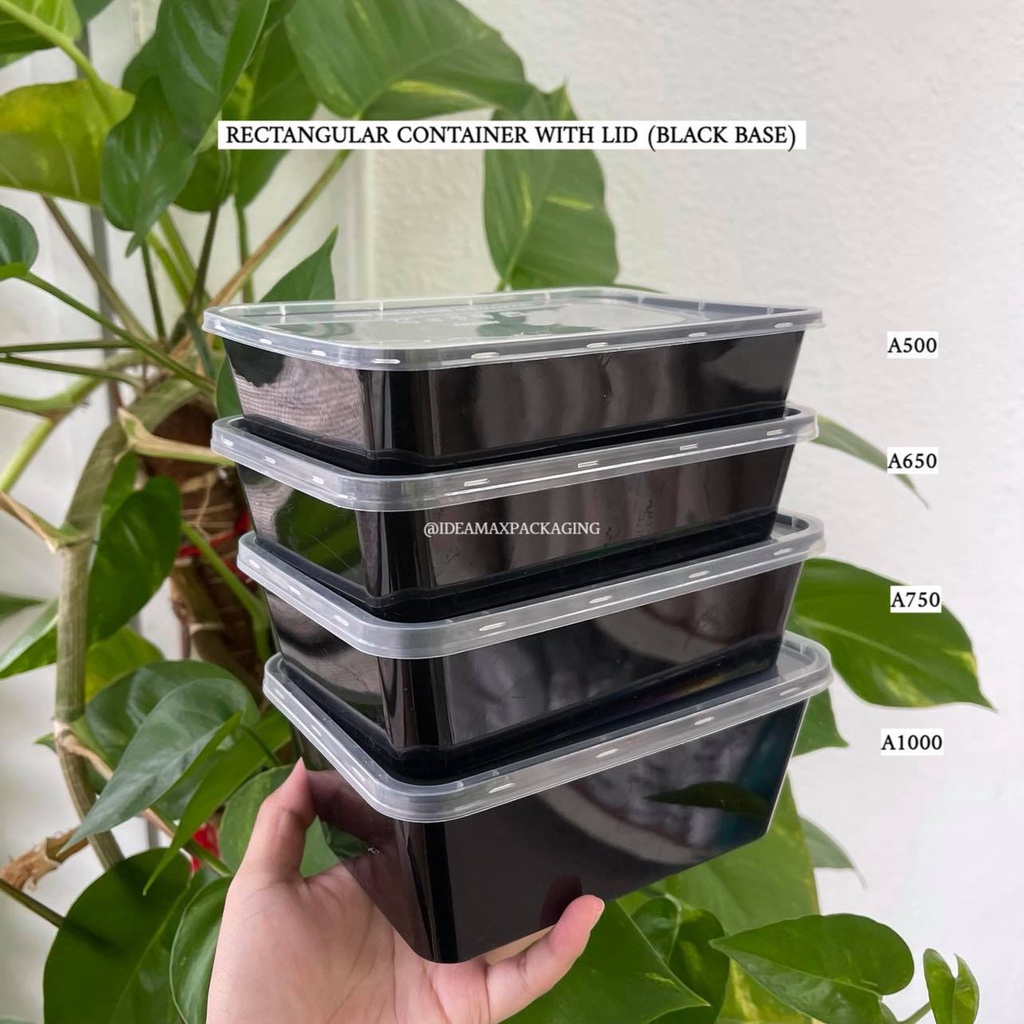 Ready Stock CB A500/A650/A750/A1000 Chunbe Rectangular Food Container ...