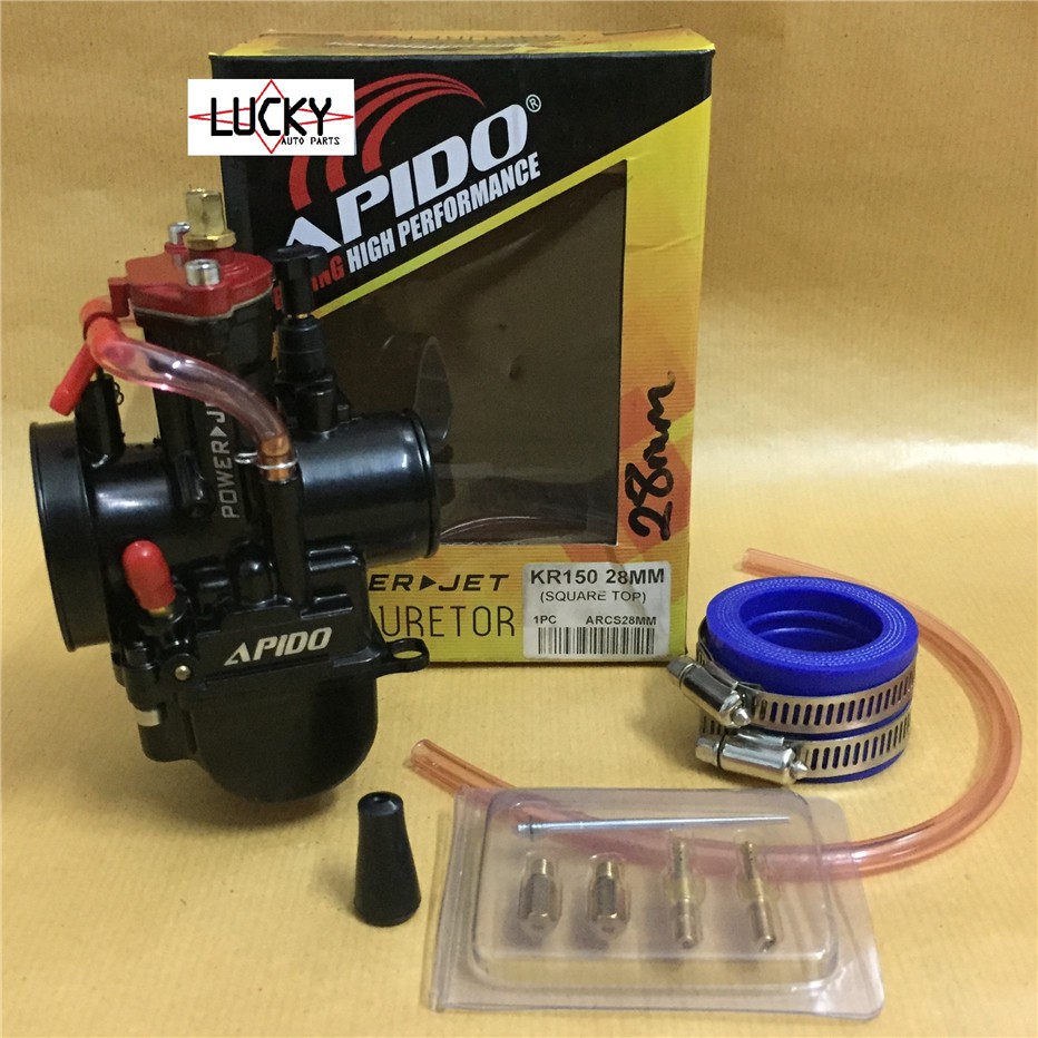 PWK POWER JET KR150 APIDO RACING CARBURETOR SQUARE TOP OKO CARB CARBURATOR KARB 28MM 30MM EX5 ...