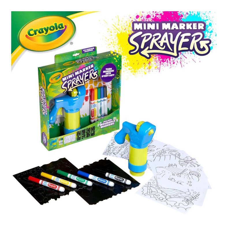Crayola Mini Marker Sprayer for ages 6 years and up | Shopee Malaysia