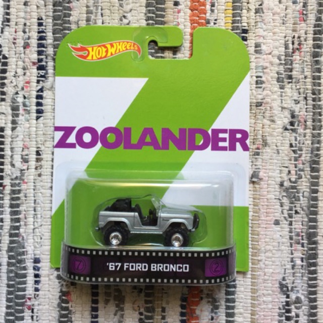 Hot wheels hotwheels retro Zoolander Ford Bronco | Shopee Malaysia