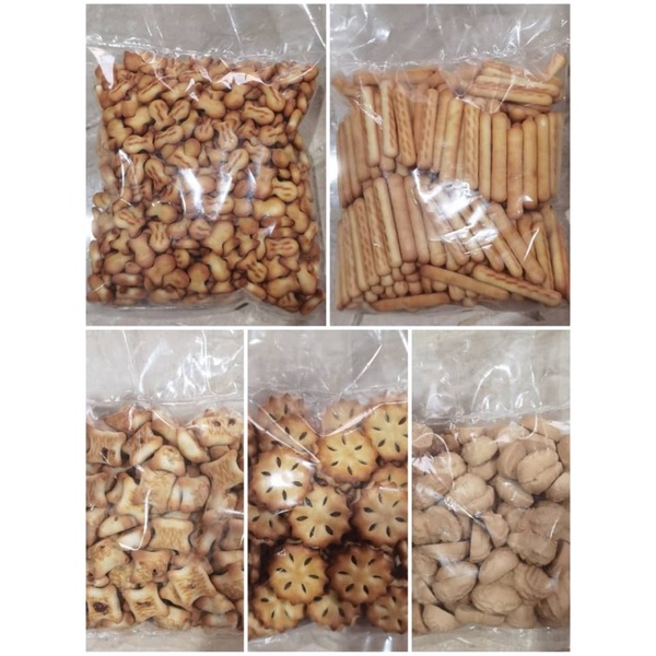 (Timbang) Choco Bear Biscuit/Kuih Bangkit/Biskut Ikan/Biskut Rokok ...