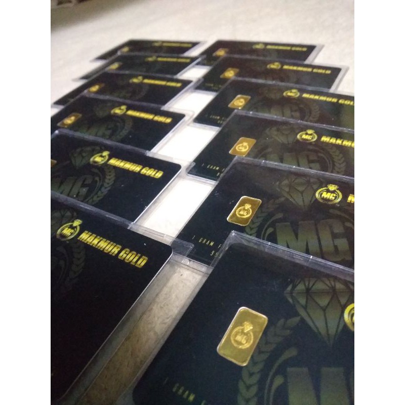 Wafer Gold 999 1gram Shopee Malaysia 