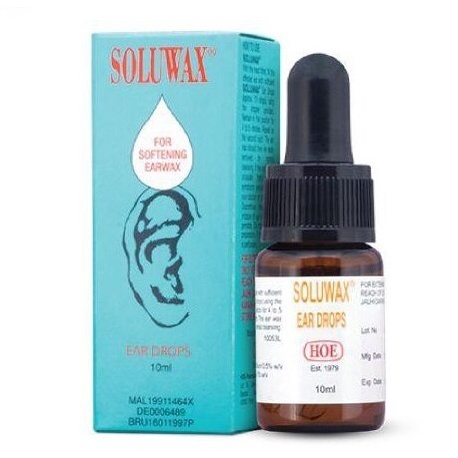 SOLUWAX Ear Drops for Softening Earwax (10ml) | Shopee Malaysia
