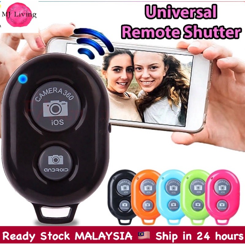 Universal Bluetooth Shutter Remote Control Button Wireless Self Timer