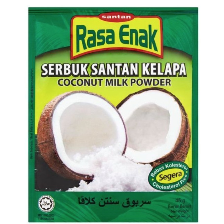 RASA ENAK SERBUK KRIM KELAPA 45GM (COCONUT MILK POWDER) | Shopee Malaysia
