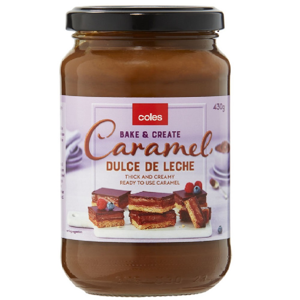 COLES Bake & Create Caramel Dulce De Leche Spread 430g | Shopee Malaysia
