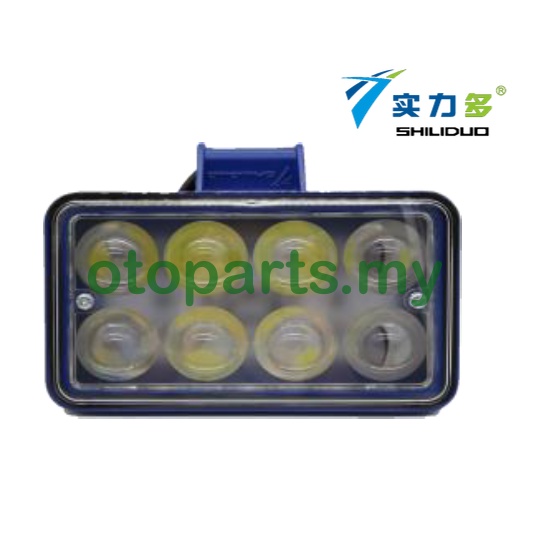 SHILIDUO LED Spot Light (White & Yellow) Rectangle 4" 8LED for 4x4 ...