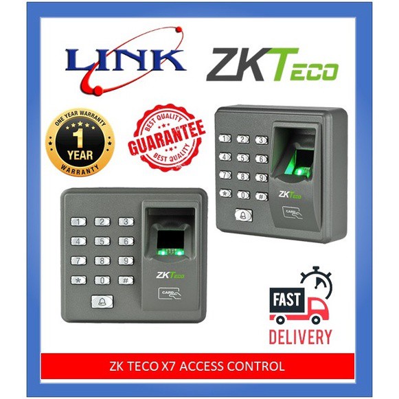 ZK Teco X7 Access Control | Shopee Malaysia ZK Teco X7 Access Control | Shopee Malaysia