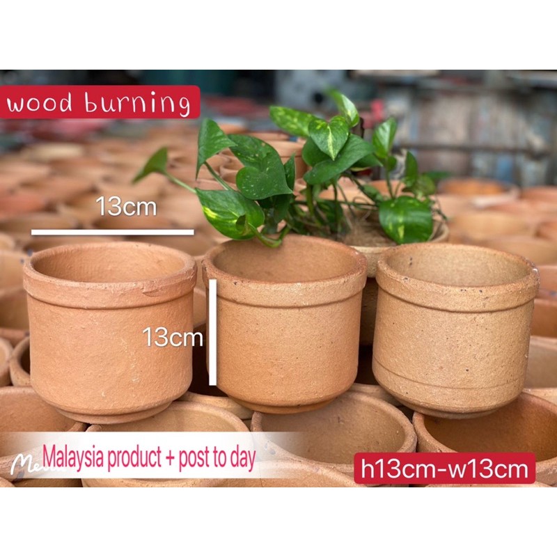 [Ready stock]UT1313 Traditional handmade Wood burning Ceramic ...