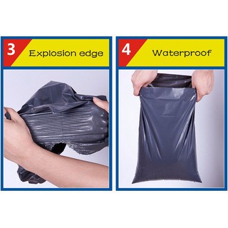 100pcs Plastic Courier Bag Murah Beg Kurier Plastik Flyer Plastic Bag ...