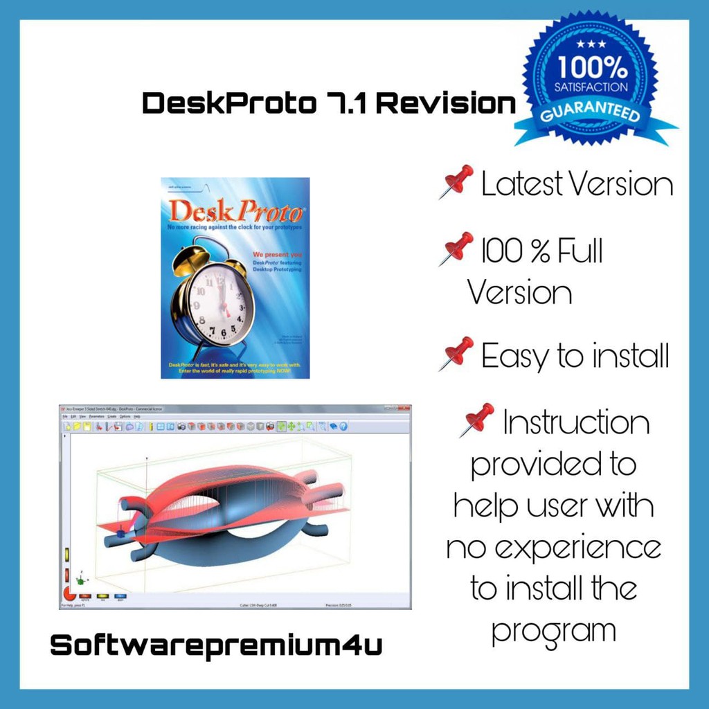 DeskProto 7.1 Revision 10231 Multi-Axis Edition | Shopee Malaysia