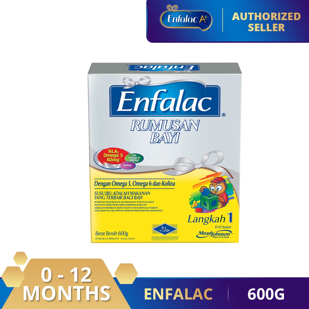 Enfalac Step 1 Regular - 600g (Milk Formula) | Shopee Malaysia
