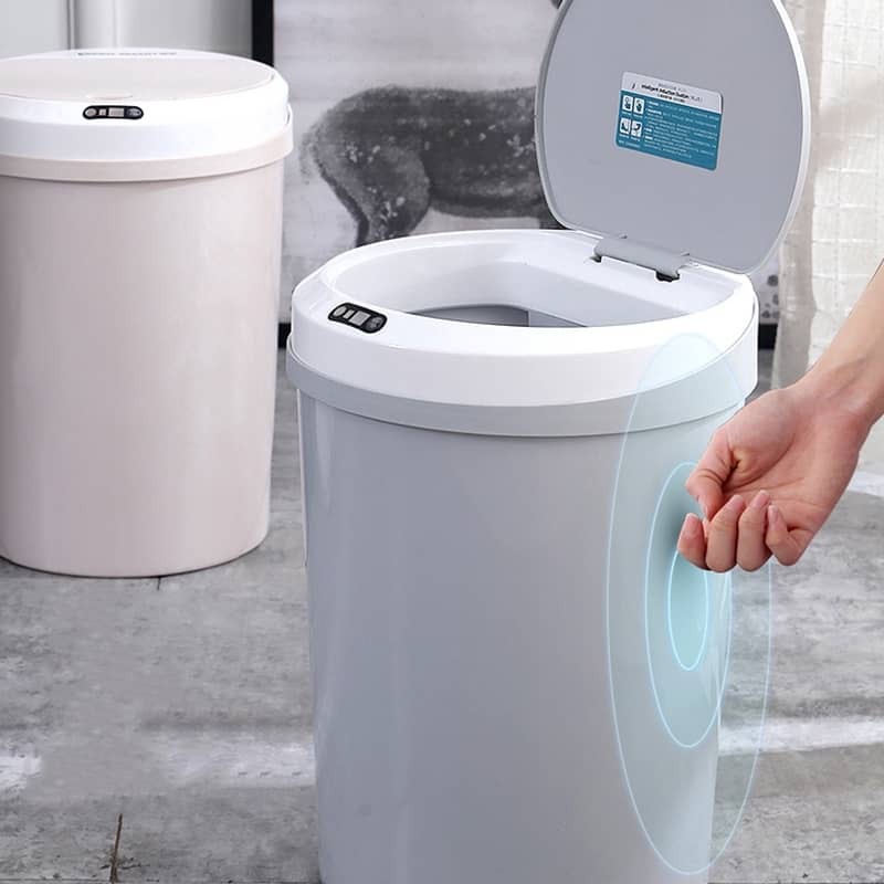 Smart Induction Household Battery Version Trash Can Automatic Sensor ...