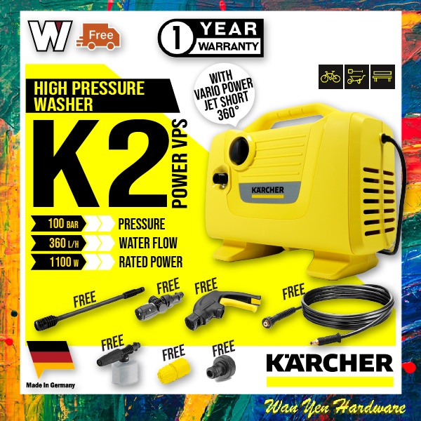 KARCHER HIGH PRESSURE WASHER / WATER JET K 2 POWER VPS KAP (K2 POWER ... KARCHER HIGH PRESSURE WASHER / WATER JET K 2 POWER VPS KAP (K2 POWER ...