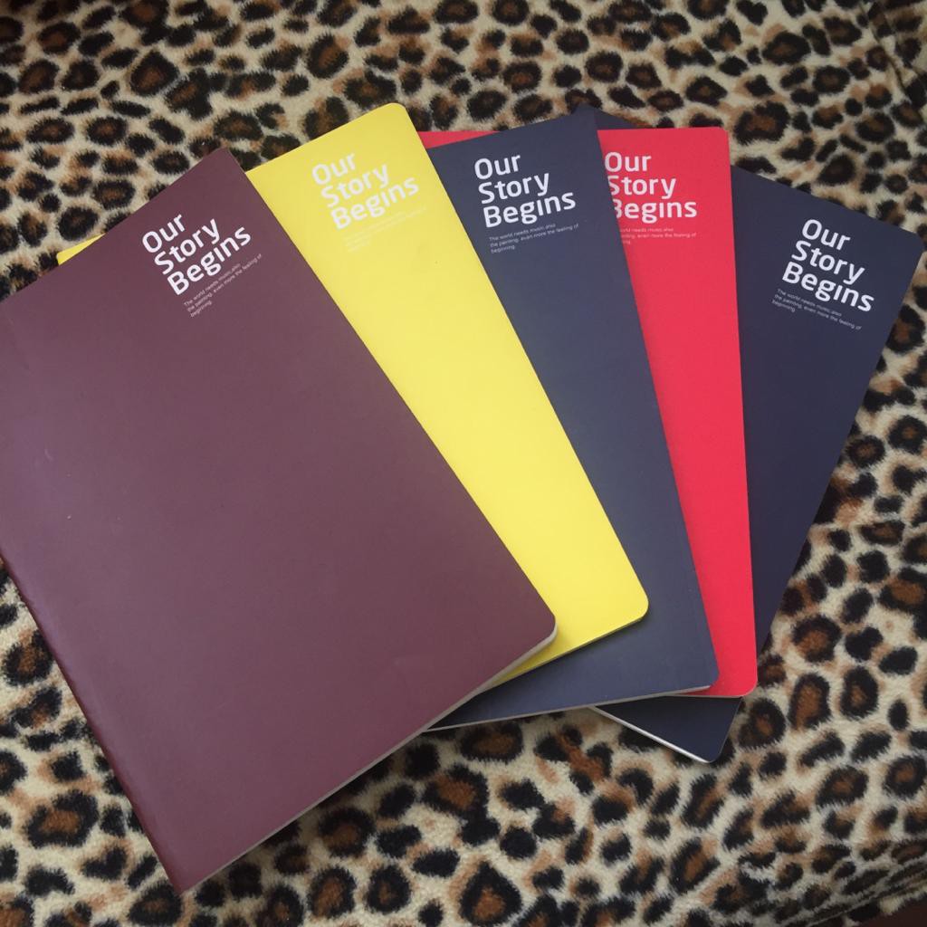Simple Basic Line Notebook Aesthetic Plain Solid Colour Journal Diary ...